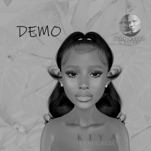 Second Life Marketplace Backdora Kiya Skin Demo